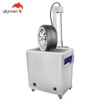 China Automatic Ultrasonic Tire Cleaning Machine with 40/28kHz Frequency, 20-95°C Temperature Control for Car & Truck Wheels for sale
