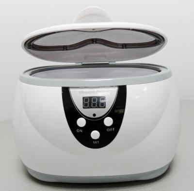 China SUS304 Tank Ultrasonic Cleaner 600ml 35W 5 Digital Timer for Jewelry Eyeglasses for sale