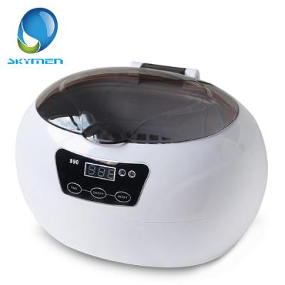 China 600ml 42kHz 50W Digital Ultrasonic Cleaner for Jewelry with 18 Timer Cycles for sale