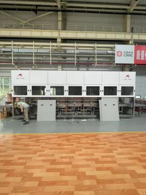 China Robot Arm Automatic Ultrasonic Cleaning Machine 200L Chamber 5 Stages for sale