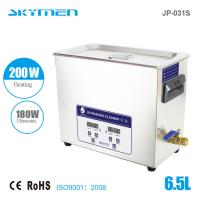 China Skymen JP-060S 15L Stainless Steel Benchtop Ultrasonic Cleaner with SUS304 Basket and Lid for sale