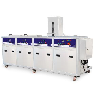 China ISO 4 Tank Ultrasonic Cleaning Machine 77L 1200W for Car Truck Parts for sale