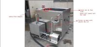 China Industrial Ultrasonic Cleaner 77L 1200W for Engine Blocks Auto Parts with Oil Filtration for sale