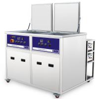 China 40KHz 135L Dual Tank Industrial Ultrasonic Cleaner with Cleaning and Rinsing Functions for sale