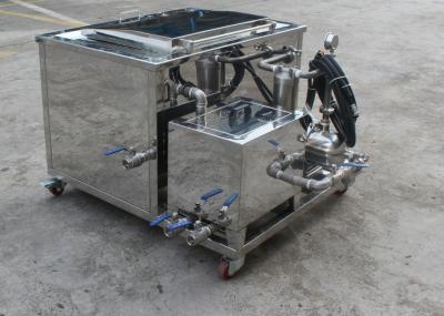 China 77L Industrial Ultrasonic Carburetor Cleaner 1200W 40kHz SUS304 Dual Tank for sale