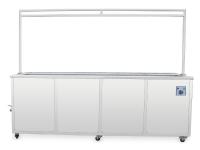 China JP-2036T 160L Ultrasonic Blind Curtain Cleaner 1800W 28/40KHz with Dual Tanks and Filtration System for sale