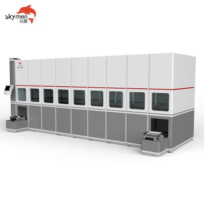China Automatic Multi Stage 40kHz Ultrasonic Cleaner 175L PLC Touch Screen Industrial for sale