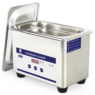 China Professional Benchtop Ultrasonic Cleaner 800ml 50W Digital Timer for Jewelry for sale