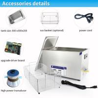 China Silvercrest Benchtop Ultrasonic Cleaner 30L 600W for Jewelry Diamond Silver Cleaning for sale