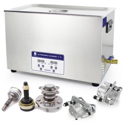 China Digital 30L 600W 40KHz Benchtop Ultrasonic Cleaner with Adjustable Timer and 80°C Heating for sale