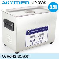 China Digital Heater Benchtop Ultrasonic Cleaner 4.5L 40KHz Household Kitchen Cleaning Machine for sale