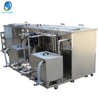 China Industrial Benchtop Ultrasonic Cleaner 1200W 40kHz Double Tank Heat Exchanger Pipe Cleaning for sale