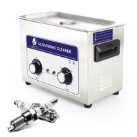 China 4.5L 180W Stainless Steel Ultrasonic Cleaning Machine with Digital Timer and Heater for sale