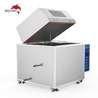China JP-1000P Rotary Basket Spray Cleaning Machine 1000mm Diameter 250kg Capacity for Auto Parts for sale