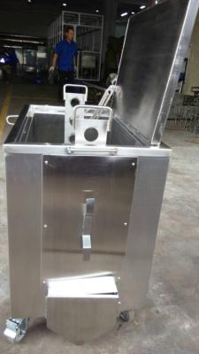 China Custom SUS304 Stainless Steel Heated Soak Tank 168L to 483L for Commercial Kitchen Degreasing for sale