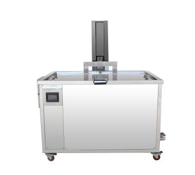 China Vehicle Radiators Ultrasonic Cleaning Machine 360L 1200W with Mechanism Lift for sale