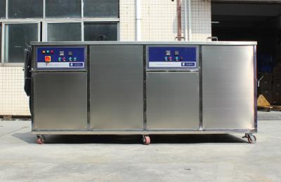 China Industrial Ultrasonic Cleaner 360L Dual Tank 3600W 40kHz with Heating for sale
