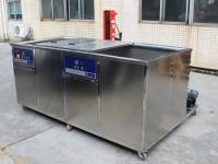 China Twin Tank Industrial Ultrasonic Cleaner 360L 40kHz for Fuel System Pump Parts for sale