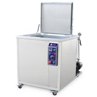 China Stainless Steel SUS304 Ultrasonic Carburetor Engine Parts Cleaner 135L 1800W for sale