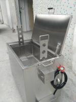 China 304 Stainless Steel Soak Tank 168L Commercial Kitchen Degreaser with Hand Held Control for sale