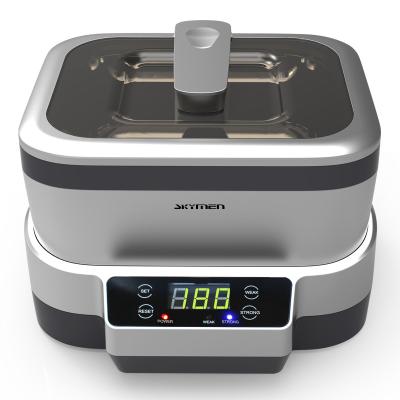 China 1.2L Detachable Household Ultrasonic Cleaner 40KHz 70W Stainless Steel Tank for sale