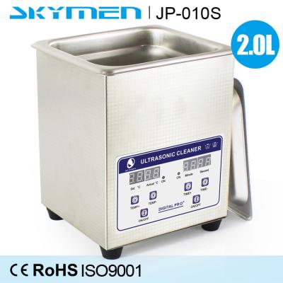China 2L 60W Digital Ultrasonic Cleaner for Jewelry with Heater and Timer for sale