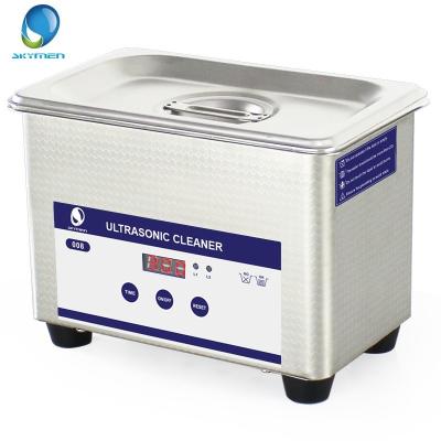 China JP-008 800ml 35W Digital Ultrasonic Cleaner with Stainless Steel Tank for Jewelry and Glasses for sale