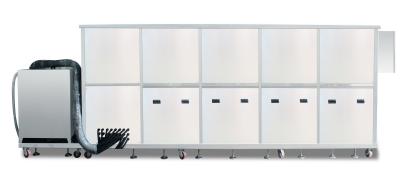 China Industrial Ultrasonic Oil Filtration Cleaner 28kHz 6000L for Airplane Engine Blocks for sale
