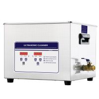 China 10L Stainless Steel Ultrasonic Cleaner with 40kHz Frequency and 240W Power for Laboratory Sieves for sale