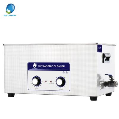 China JP-080S 22L Stainless Steel Ultrasonic Cleaner with 480W Power and 40KHz Frequency - CE Certified for sale