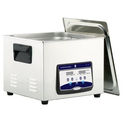 China 15L Ultrasonic Washing Machine with 360W Power and 40kHz Frequency for PCB Cleaning and Flux Removal for sale