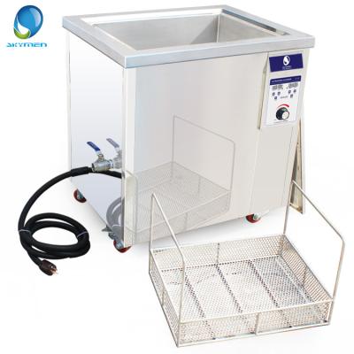 China 99L 1500W Industrial Ultrasonic Cleaner for Aluminum Tube Oil Removal 40kHz for sale