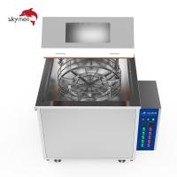 China 500mm Rotary Basket Spray Cleaning Machine 3000W 380V with 80kg Load Capacity for Industrial Parts Cleaning for sale