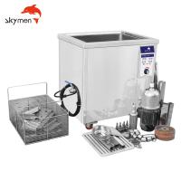China Skymen 100L Industrial Ultrasonic Cleaner 1800W 28KHz Stainless Steel Tank for sale