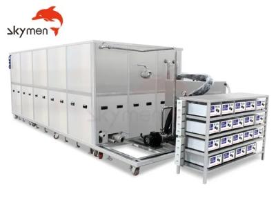 China 8500L 57600W Ultrasonic Cleaning Machine SUS304 40kHz for Plate Heat Exchanger for sale