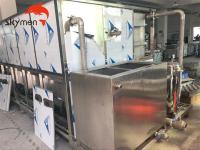 China 8500L 28kHz 40kHz Industrial Ultrasonic Cleaner for Heat Exchanger SUS304 Tank for sale