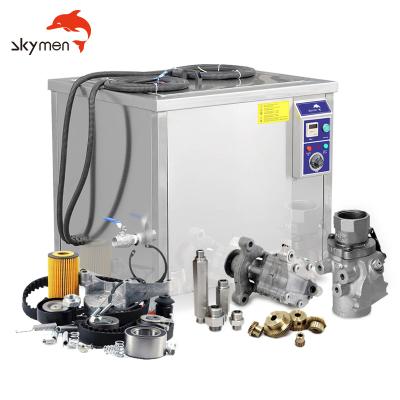 China 100L Industrial Ultrasonic Cleaner 28kHz 40kHz Dual Frequency Stainless Steel DPF Cleaning for sale