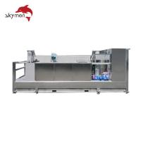 China Large Industrial Ultrasonic Cleaning Machine with Heat Exchanger - Automated Filtration Cycle & 18 Years Manufacturing Experience for sale