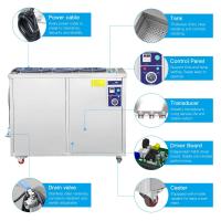 China Skymen Industrial Ultrasonic Parts Washer 360L 3600W Engine DPF Filter Cleaner for sale