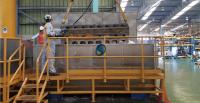 China Industrial Ultrasonic Cleaner Tank 6000L 34.2KW for Truck Engines and Marine Propellers for sale