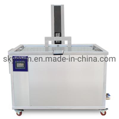 China Skymen 360L Industrial Ultrasonic Cleaner 3600W 40KHz with Auto Lift Filtration for sale