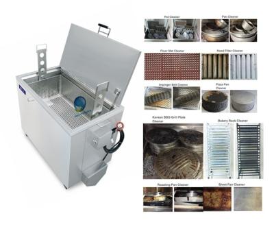 China 316 Stainless Steel Soak Tank with 230L Capacity and 3KW Heating for Commercial Kitchen Equipment Cleaning for sale