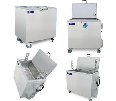 China Food Grade 316 SS Commercial Kitchen Soak Tank 168L Thermostatically Controlled Degreaser for sale