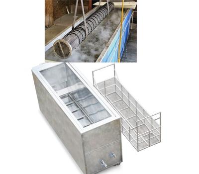 China Industrial Ultrasonic Cleaner 1500L 10800W for Heat Exchanger Tube Cleaning 40kHz for sale