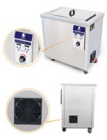 China Skymen 38L Industrial Ultrasonic Cleaner 40kHz 600W for Auto Parts Engine Grease Rust Removal for sale