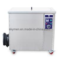 China Industrial Heat Exchanger Ultrasonic Cleaner 28-120kHz 38-360L Tank for sale