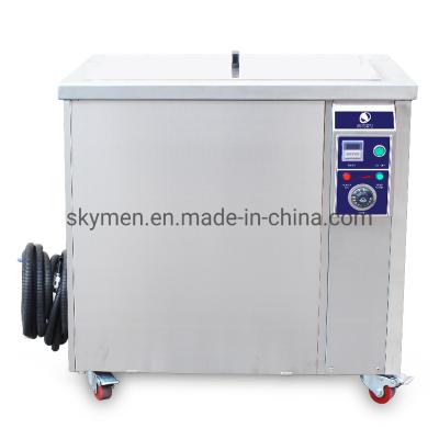 China Industrial Heat Exchanger Ultrasonic Cleaner 28-120kHz 38-360L Tank for sale