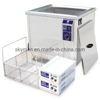 China Industrial Heat Exchanger Ultrasonic Cleaner 28-120kHz 38-360L Tank for sale