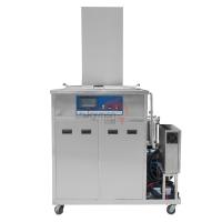 China Industrial Ultrasonic Cleaning Tank 175L 3600W with Automated Lift System for Air Filter Panels for sale