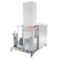 China Industrial Ultrasonic Cleaning Tank 175L 3600W with Automated Lift System for Air Filter Panels for sale